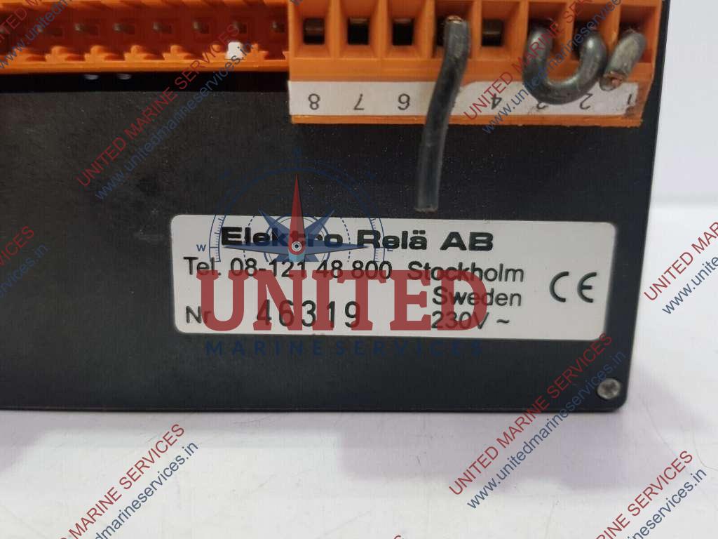 ELEKTRO RELA AB SAFETY DEVICE ERAB ERAB620 | United Marine Services