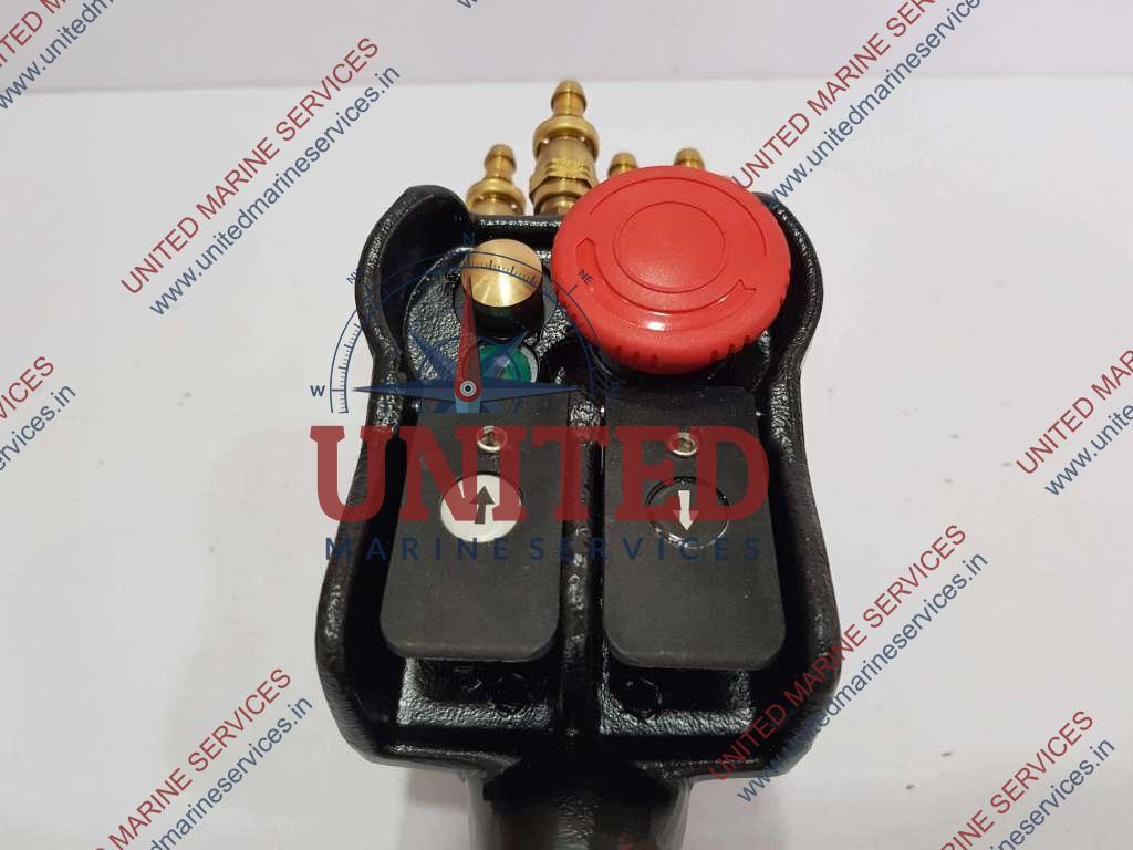 INGERSOLL RAND PHS2E-U 7579-0093 PENDANT CONTROL WITH EMERGENCY STOP ...