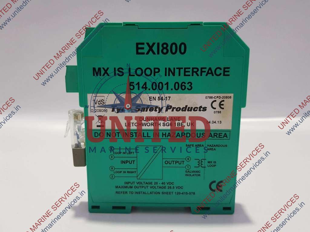 TYCO EXI800 LOOP INTERFACE MODULE 514.001.063 / LOT OF 2 | United ...