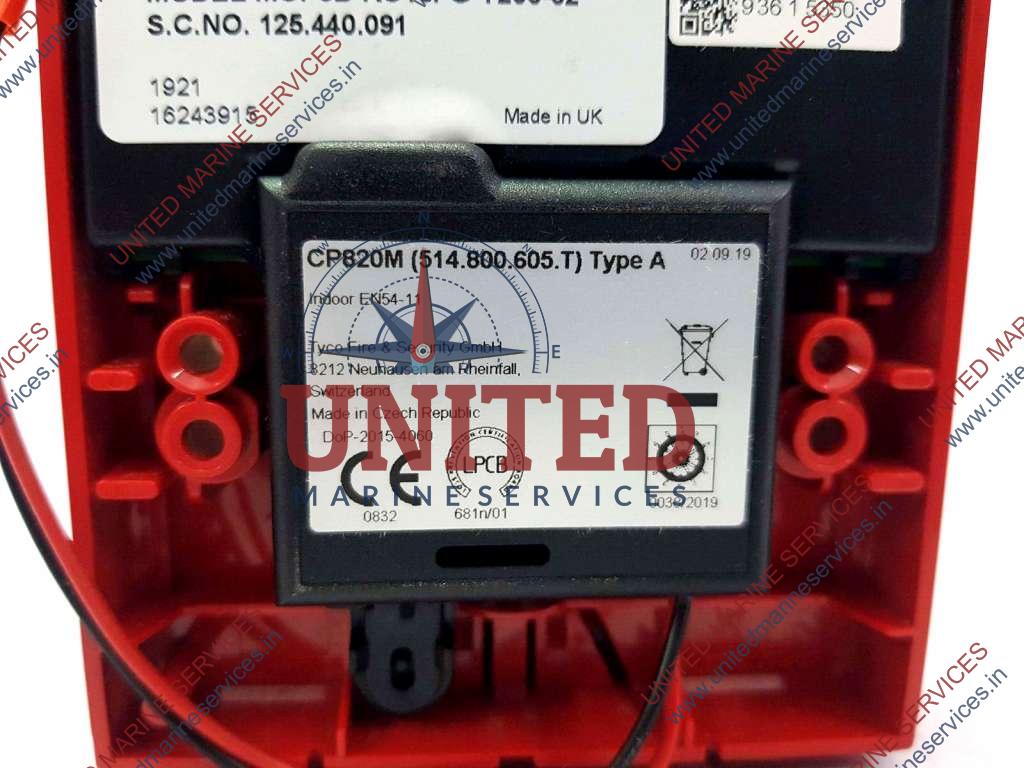 THORN SECURITY TYCO CP820M TYPE A INDOOR CALL POINT EN54-11 514.800.605 ...