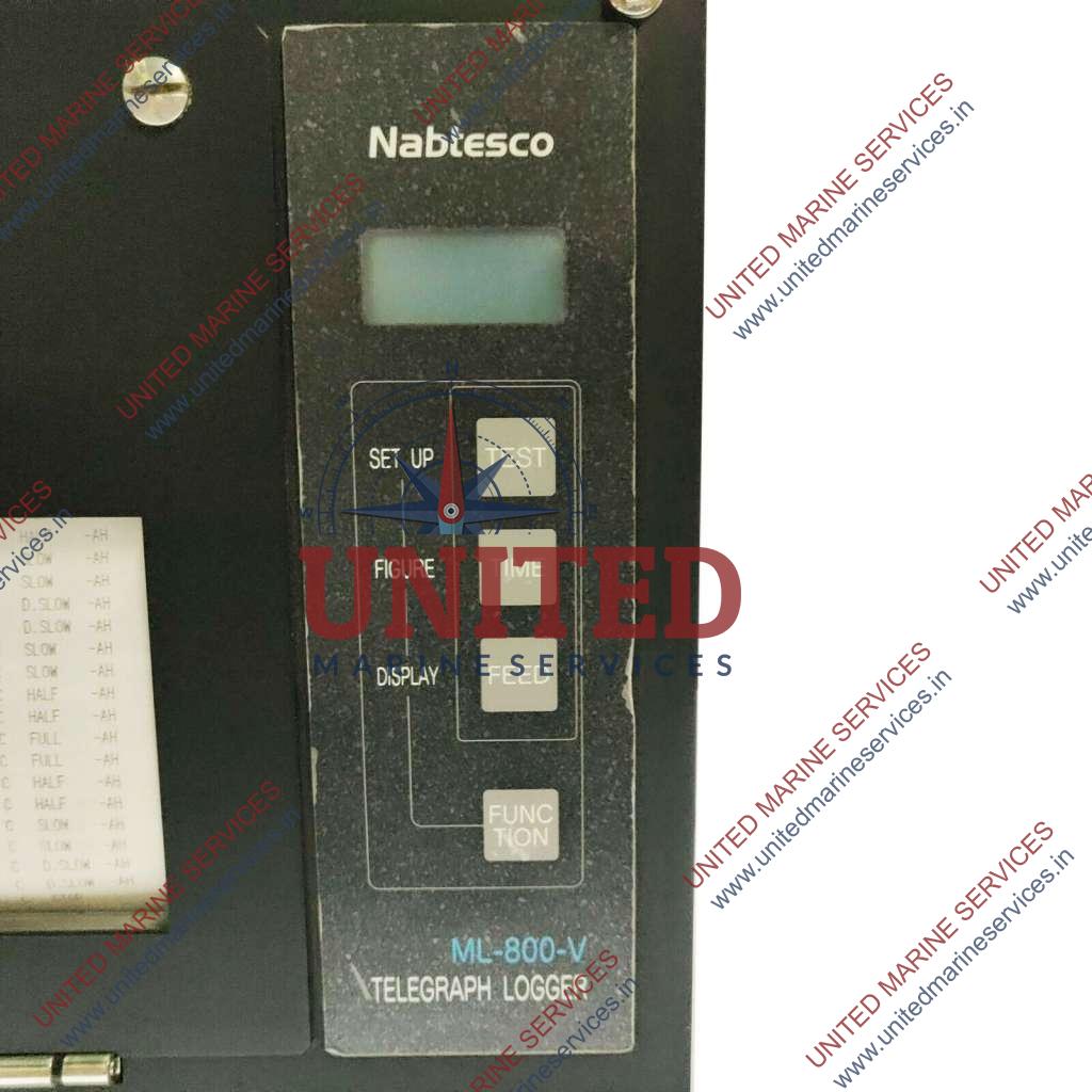NABTESCO ML-800-V TELEGRAPH LOGGER (USED) | United Marine Services