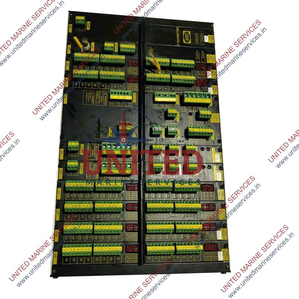 DEIF DGU 1 DELOMATIC-3 CONTROL SYSTEM WITH CONTROL PANEL (USED ...