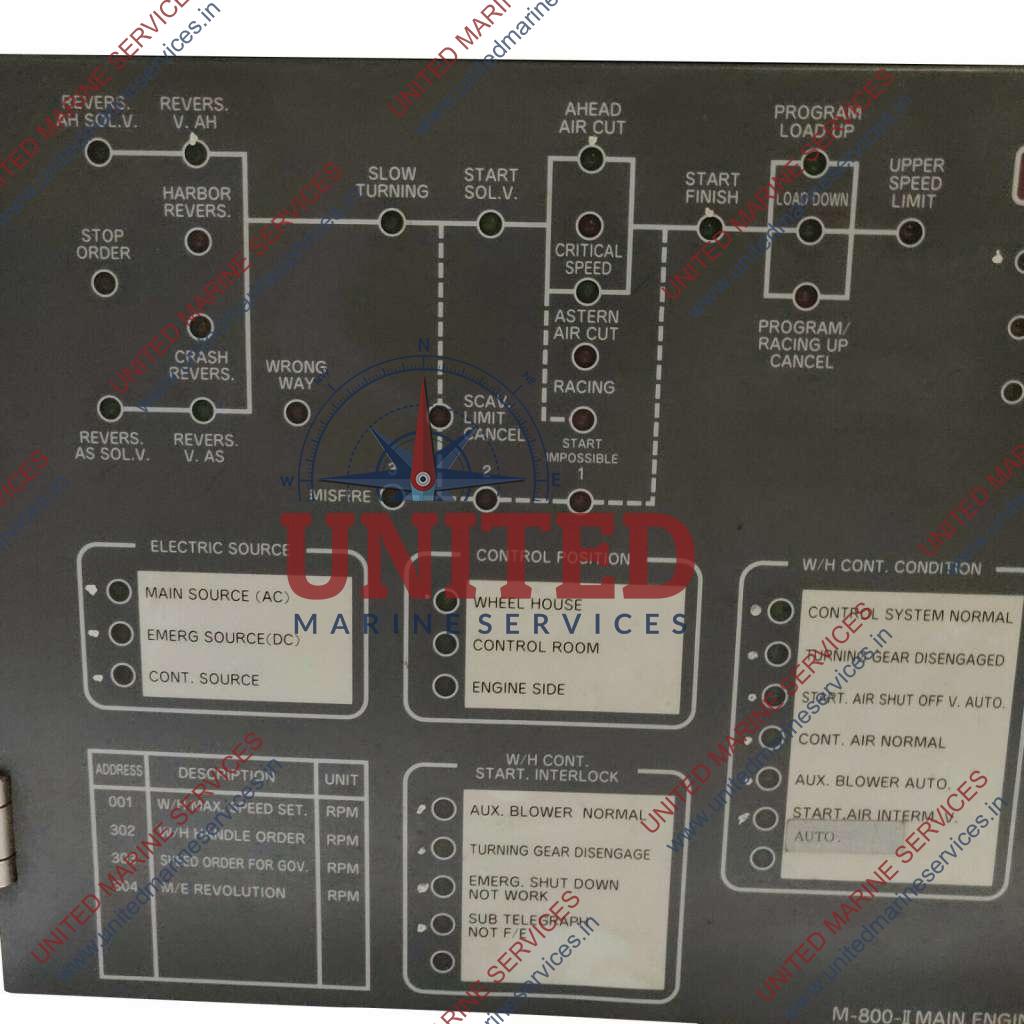 Nabco M-800-II Main Engine Control System (USED) | United Marine Services