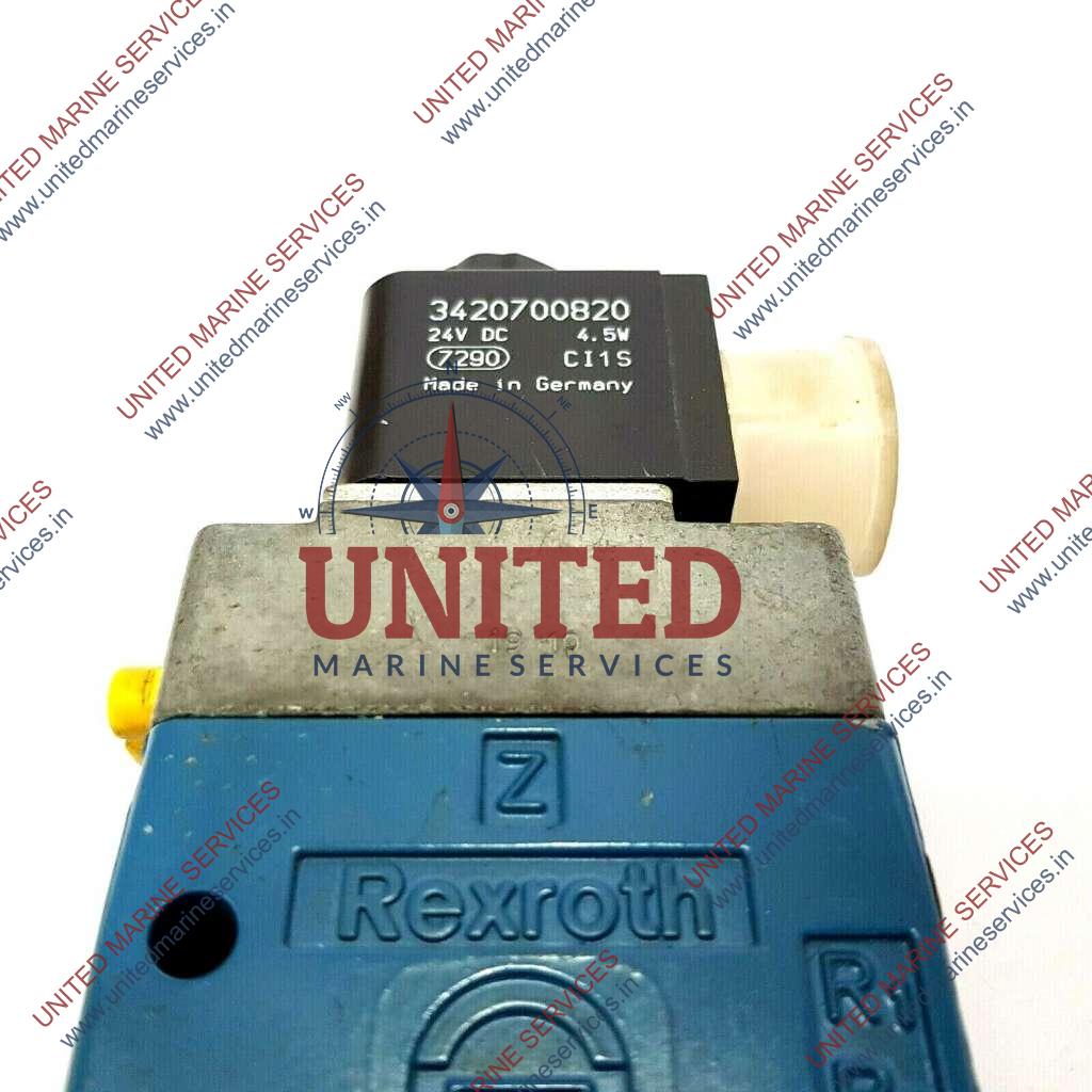 REXROTH 0670 3723532220 10W25 24V DC DIRECTIONAL CONTROL 3420700820 ...