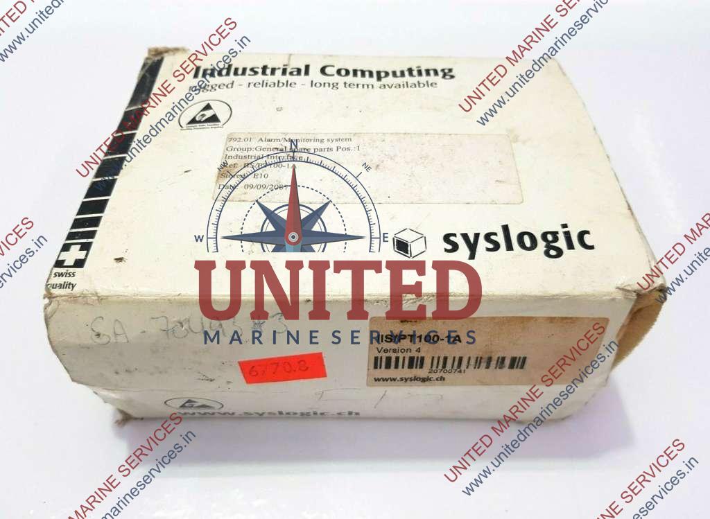 FG EUROLOG IIS/PT100-1A INDUSTRIAL INTERFACE SYSTEM VERSION 4 | United Marine Services