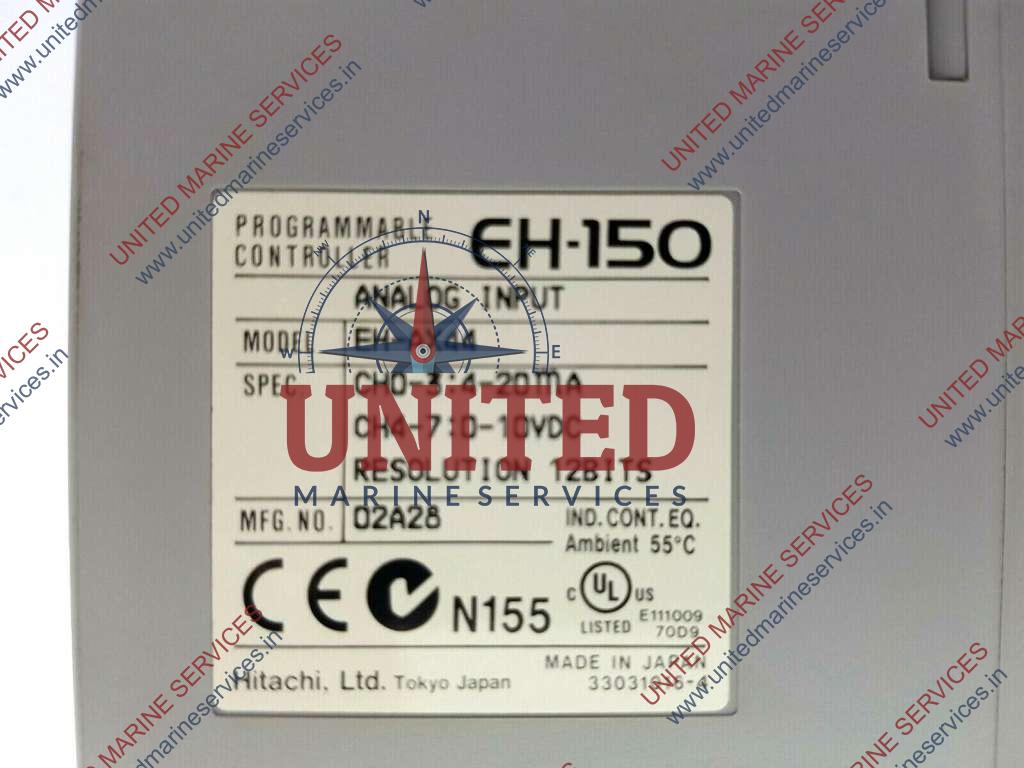 HITACHI EH-AX44 ANALOG INPUT PROGRAMMABLE CONTROLLER EH-150 | United ...