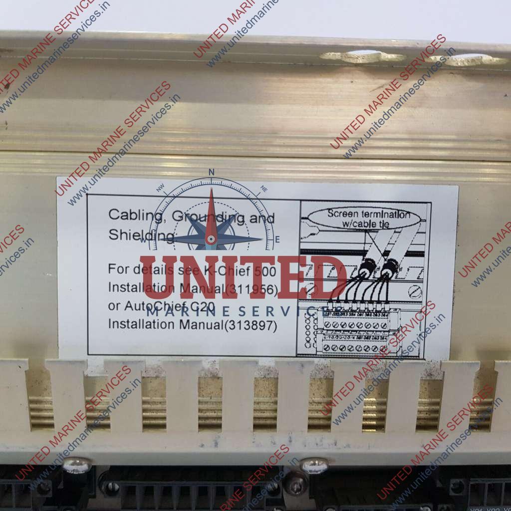 KONGSBERG NORCONTROL 8100154 RDI32 6200355 REVISION F5 | United Marine ...