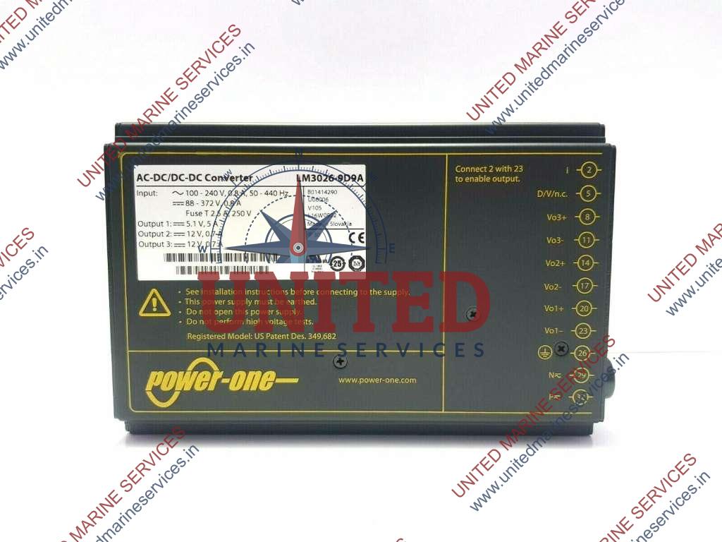 POWER-ONE AC-DC/DC-DC CONVERTER LM3026-9D9A | United Marine Services