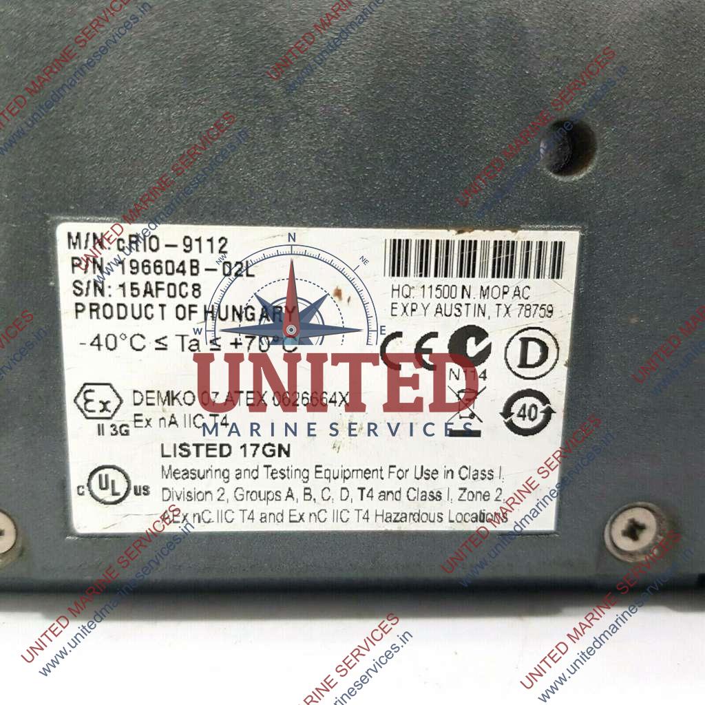 NATIONAL INSTRUMENTS NI CRIO-9014 REAL TIME CONTROLLER 8 SLOT CHASSIS ...