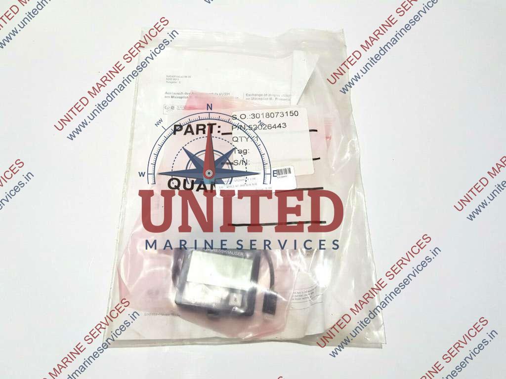 ENDRESS+HAUSER 52026443 DISPLAY MODULE VU331 VERSION 02.0206 | United ...