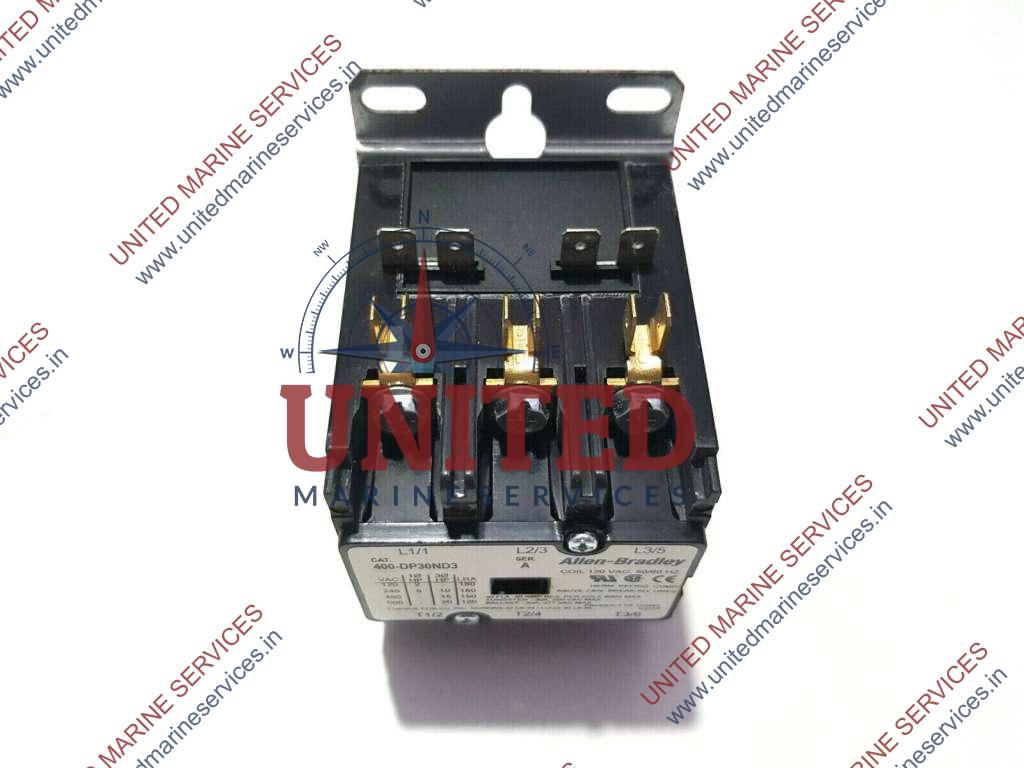 ALLEN BRADLEY 400-DP30ND3 DEFINITE PURPOSE CONTACTOR SER A 120V 50/60Hz ...