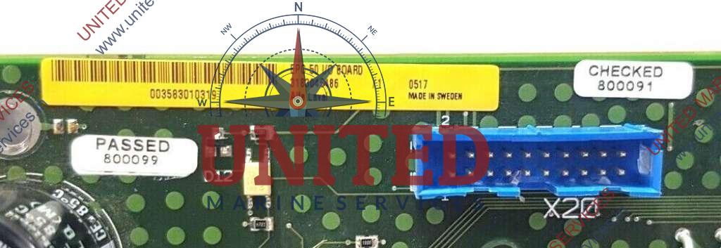 ALFA LAVAL EPC 50 I/O BOARD 3183045486 ECP50 | United Marine Services