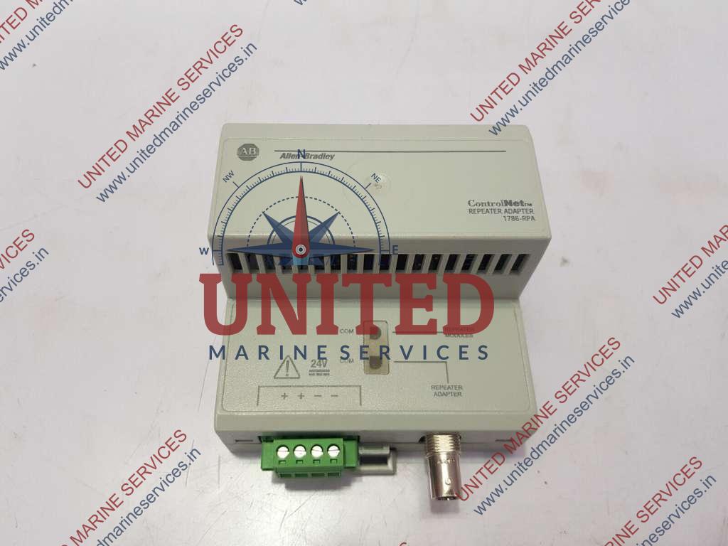 ALLEN BRADLEY CONTROLNET REPEATER ADAPTER 1786-RPA SER B 96405874 ...