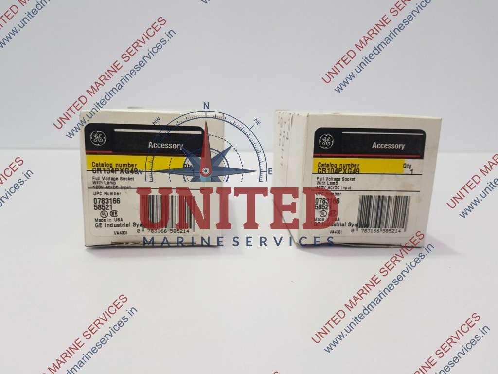 GE POWER SUPPLY FULL VOLTAGE UNIT CR104PXG49 120V 3W | United Marine ...