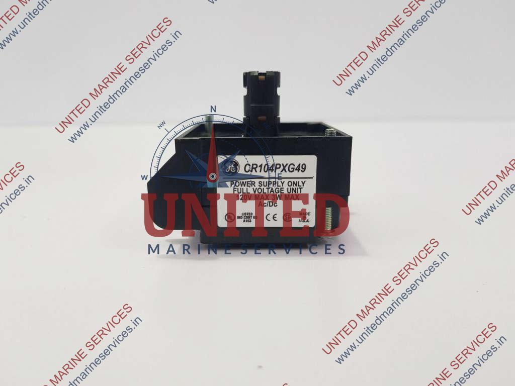 GE POWER SUPPLY FULL VOLTAGE UNIT CR104PXG49 120V 3W | United Marine ...