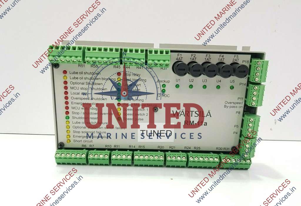WARTSILA SAFETY RELAY MODULE RM-11A V06 0050G256701 | United Marine ...