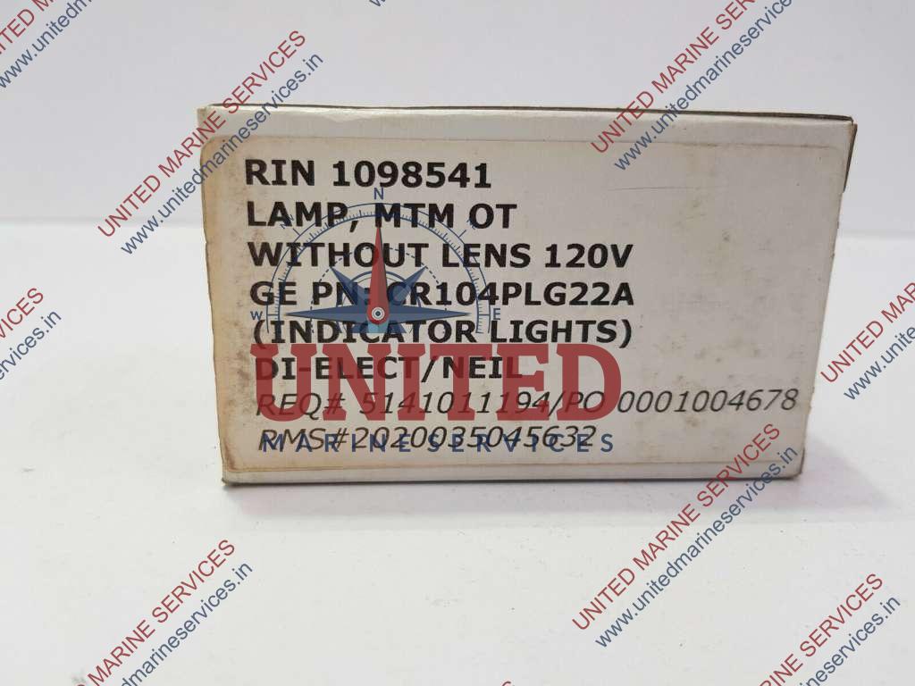 GE GREEN LIGHT LAMP INDICATOR WITHOUT LENS CR104PXG49 SERIES A | United ...
