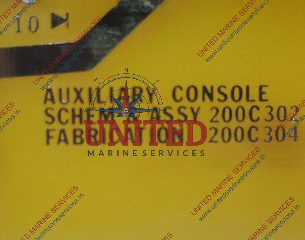 AUXILIARY CONSOLE PCB 0509-1500-00 REV A | United Marine Services