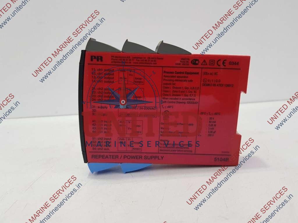 PR ELECTRONICS REPEATER/POWER SUPPLY 5104B | United Marine Services
