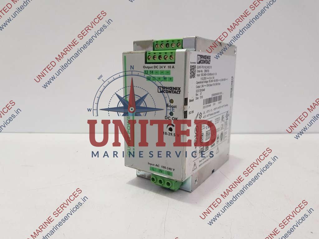 PHOENIX CONTACT POWER SUPPLY QUINT POWER PS/1AC/24DC/10 2866763 REV 07 ...