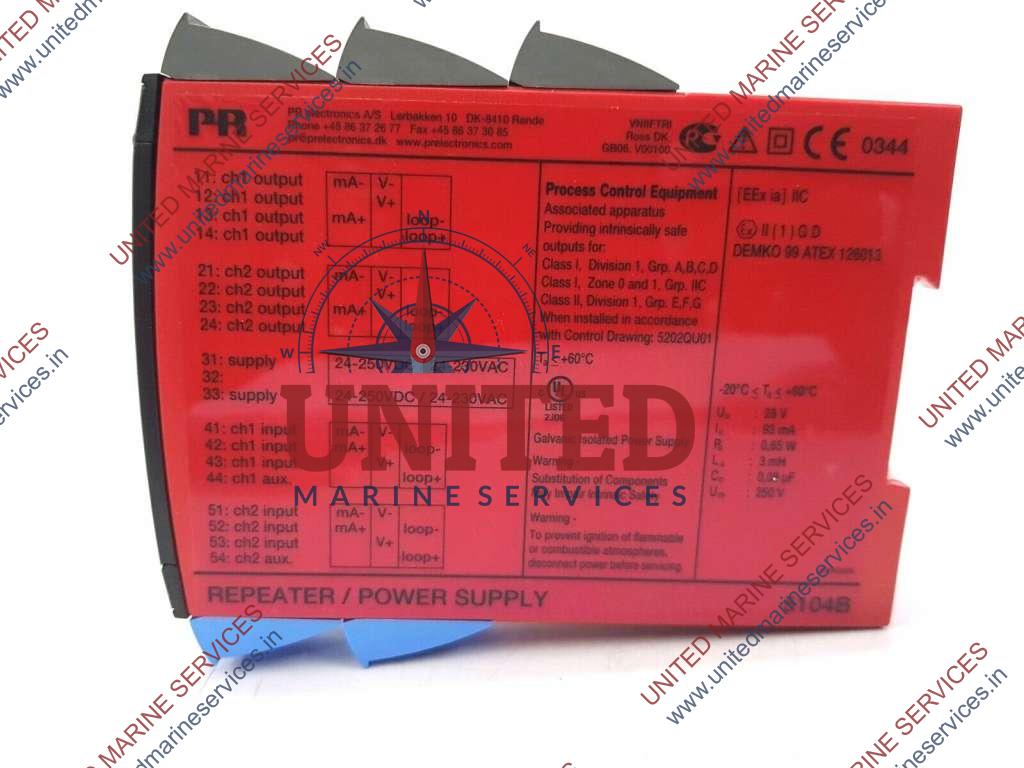 PR ELECTRONICS REPEATER POWER SUPPLY BY-3426 | United Marine Services