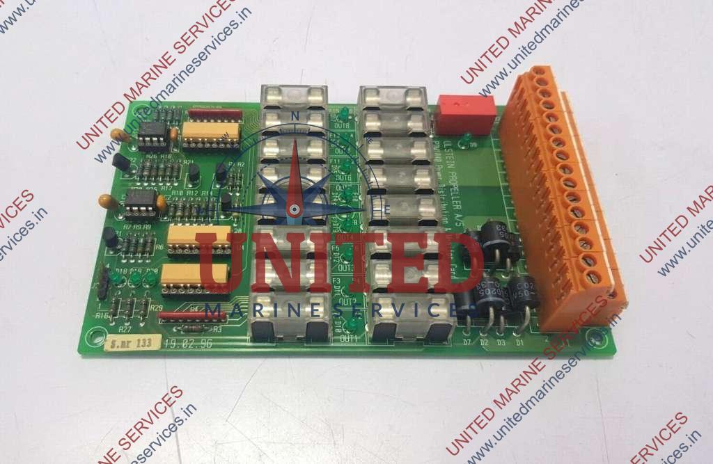 ULSTEIN PROPELLER PDM1040 POWER DISTRIBUTION & MONITOR CARD | United ...