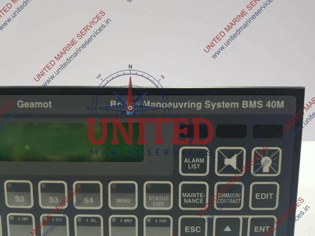 SAM ELECTRONICS GEAMOT BRIDGE MANOEUVRING SYSTEM BMS 40M REV D LYNGSO ...