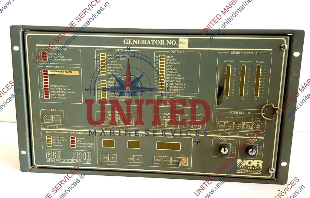 KONGSBERG NORCONTROL GCU 8810 GENERATOR CONTROL UNIT GCU8810 | United ...