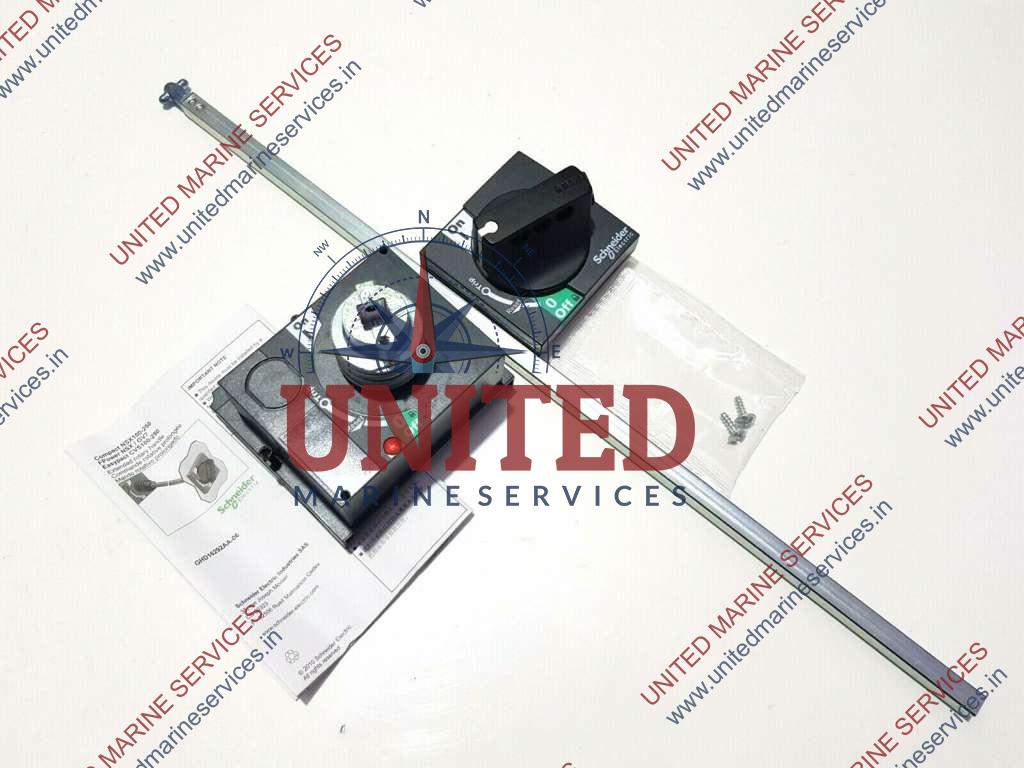 SCHNEIDER ELECTRIC LV429338 EXTENDED STANDARD ROTARY HANDLE BLACK ...