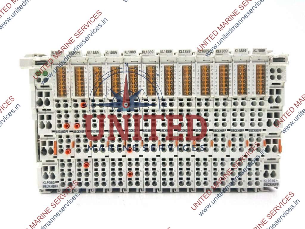 BECKHOFF KL9050 TERMINAL BUS EXTENSION WITH 12x KL1889, 1x KL9010 ...