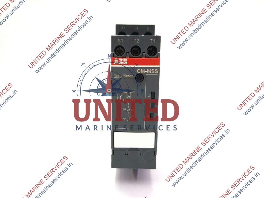 ABB CM-MSS.31S THERMISTOR MOTOR PROTECTION RELAY 1SVR730712R1400 TYPE A | United Marine Services