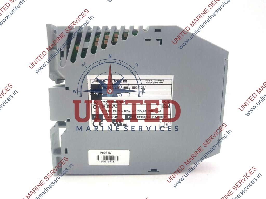 JUMO ITRON DR100 COMPACT CONTROLLER 702060/188-888-000-23/ 3A 250 VAC ...