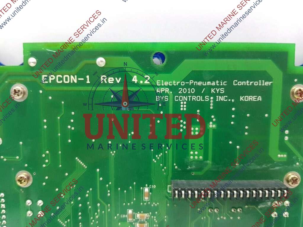 BYS CONTROLS EPCON-1 REV 4.2 ELECTRO-PNEUMATIC CONTROLLER EPCON1 ...