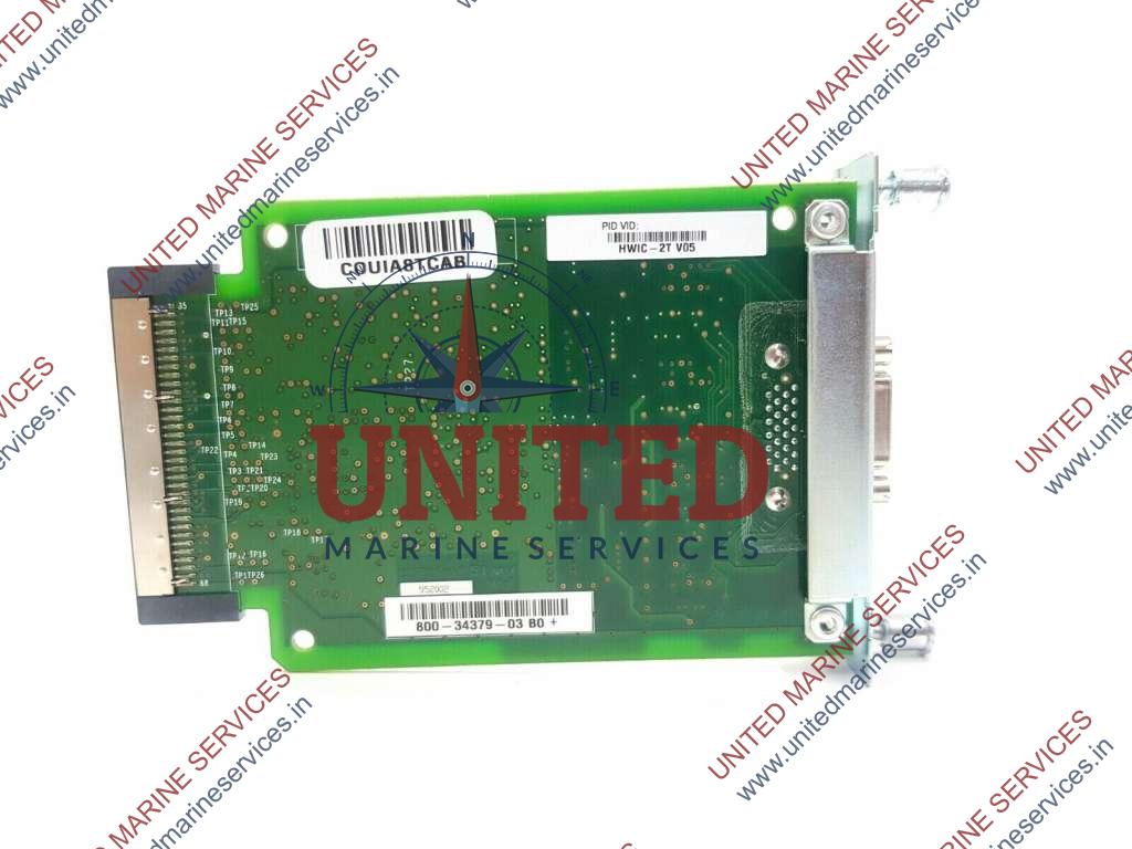 CISCO HWIC-2T TWO-PORT SERIAL WAN INTERFACE CARDS REV H0 | United ...