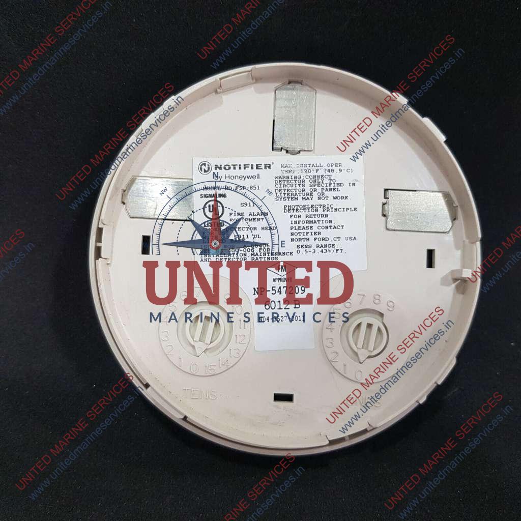 NOTIFIER FSP 851 FIRE ALARM SMOKE DETECTOR WITH BASE FSP851 | United ...