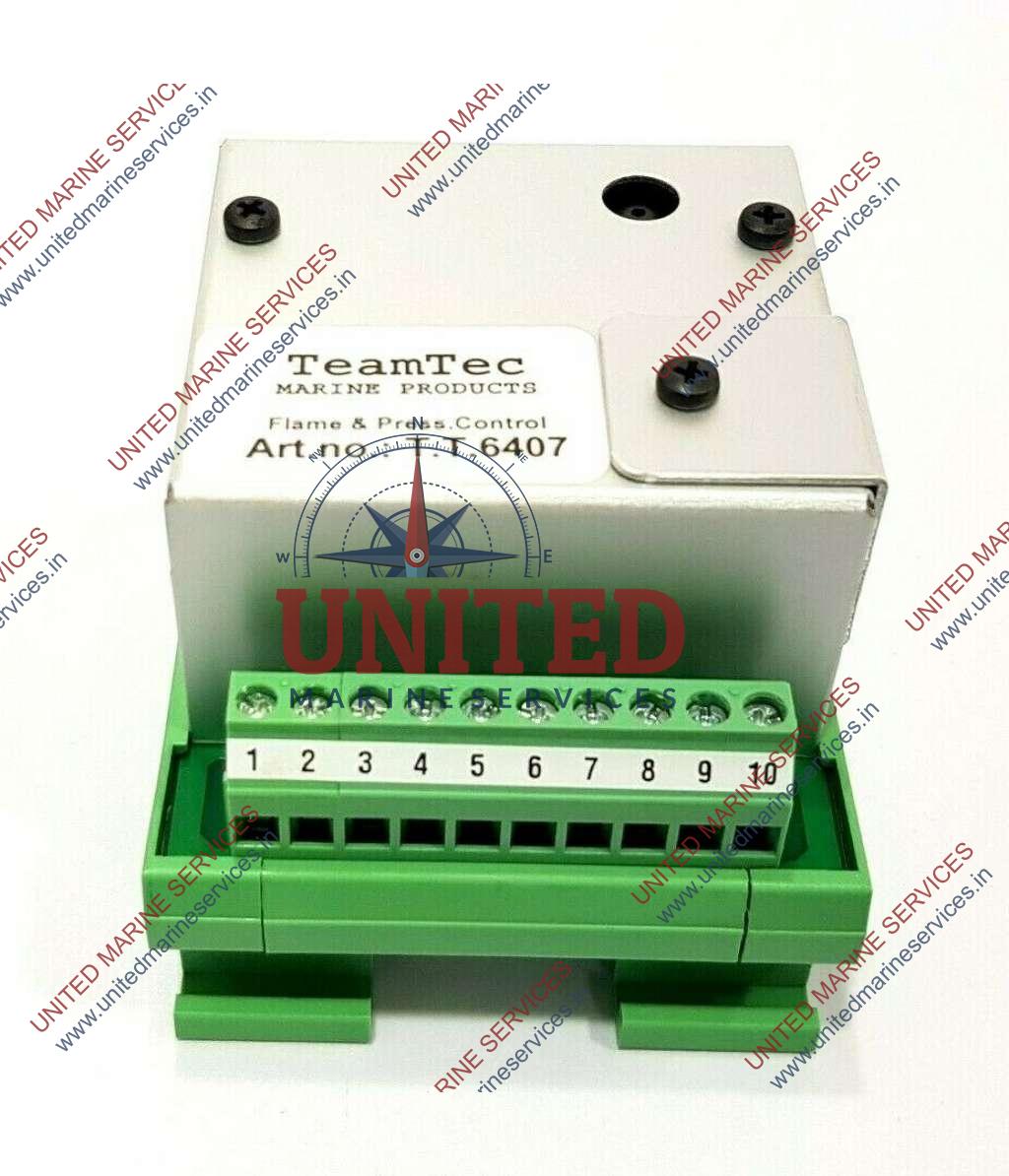 TEAMTEC T.T.6407 FLAME & PRESS.CONTROL | United Marine Services
