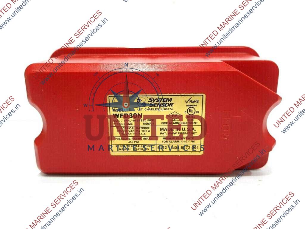 SYSTEM SENSOR WFD30N 3” WATERFLOW DETECTOR FIRE SPRINKLER MONITORING ...