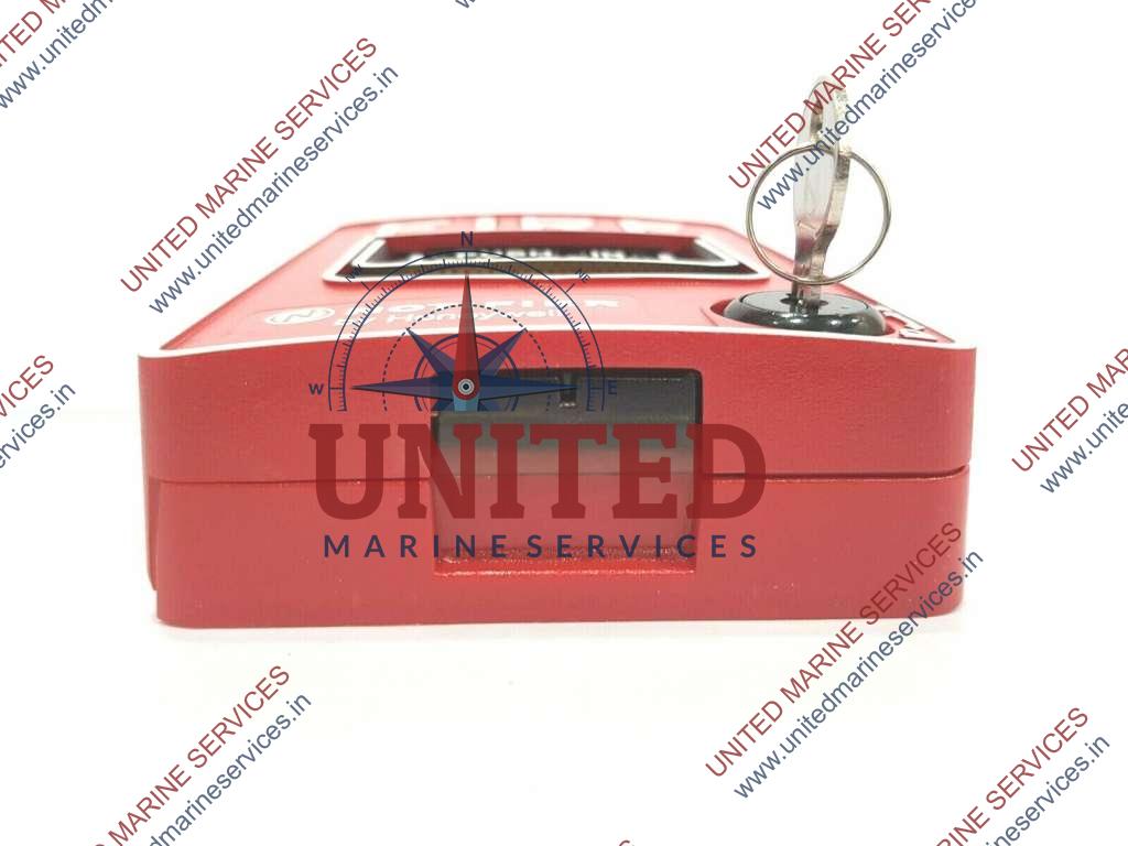 NOTIFIER NBG-12LX FIRE ALARM DUAL ACTION ADDRESSABLE PULL STATION KEY ...