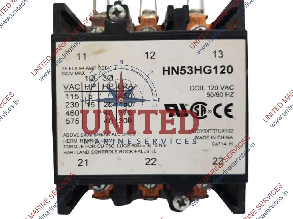 CARRIER HN53HG120 CONTACTOR COIL 120 VAC 50/60 HZ | United Marine Services