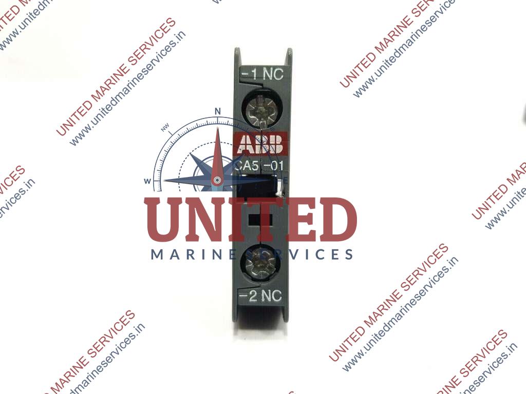 ABB CA5-01 AUXILIARY CONTACT BLOCK 1SBN010010R1001 9x ABB | United Marine Services