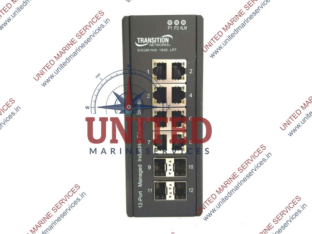 TRANSITION NETWORKS SISGM1040-184D-LRT MANAGED INDUSTRIAL ETHERNET ...