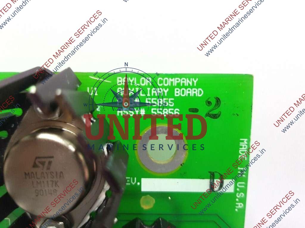 BAYLOR COMPANY 55855 REV D AUXILIARY PC BOARD CARD ASSY 55856 | United ...