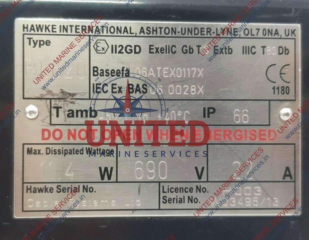 HAWKE JUNCTION BOX PL620 | United Marine Services