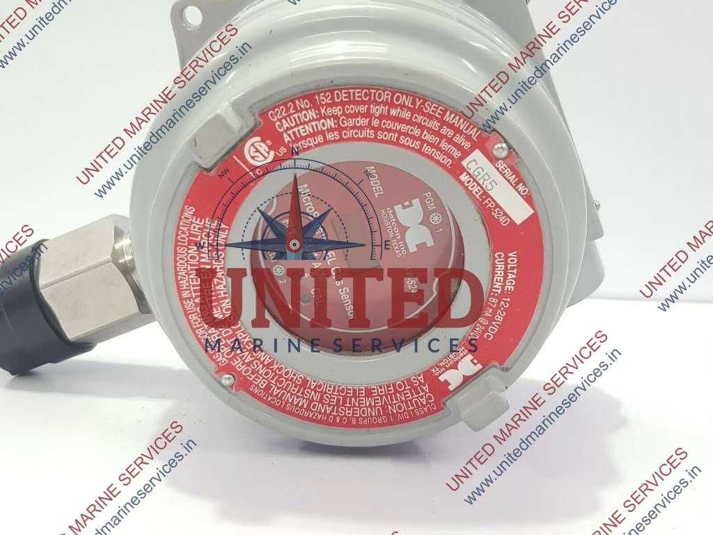 DETCON MICROSAFE LEL COMBUSTIBLE GAS SENSOR FP-524D 897-850901-010 ...