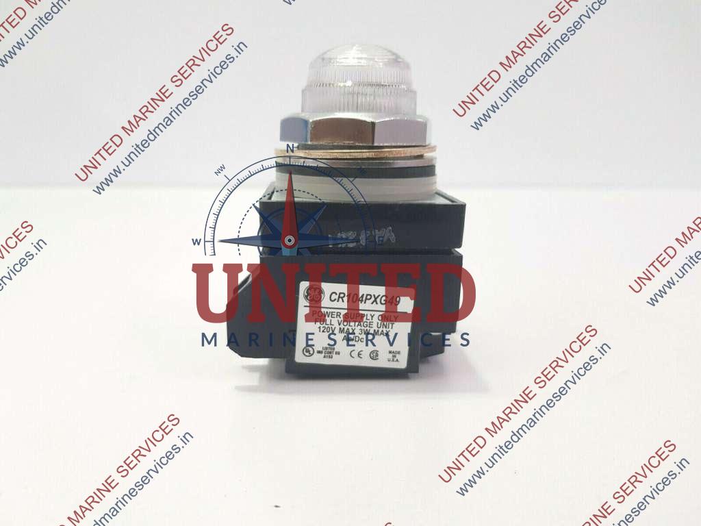 GE INDICATOR PILOT LIGHT CR104PLG22C SER A | United Marine Services