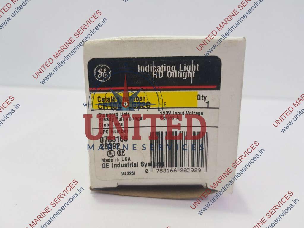 GE INDICATOR PILOT LIGHT CR104PLG22C SER A | United Marine Services