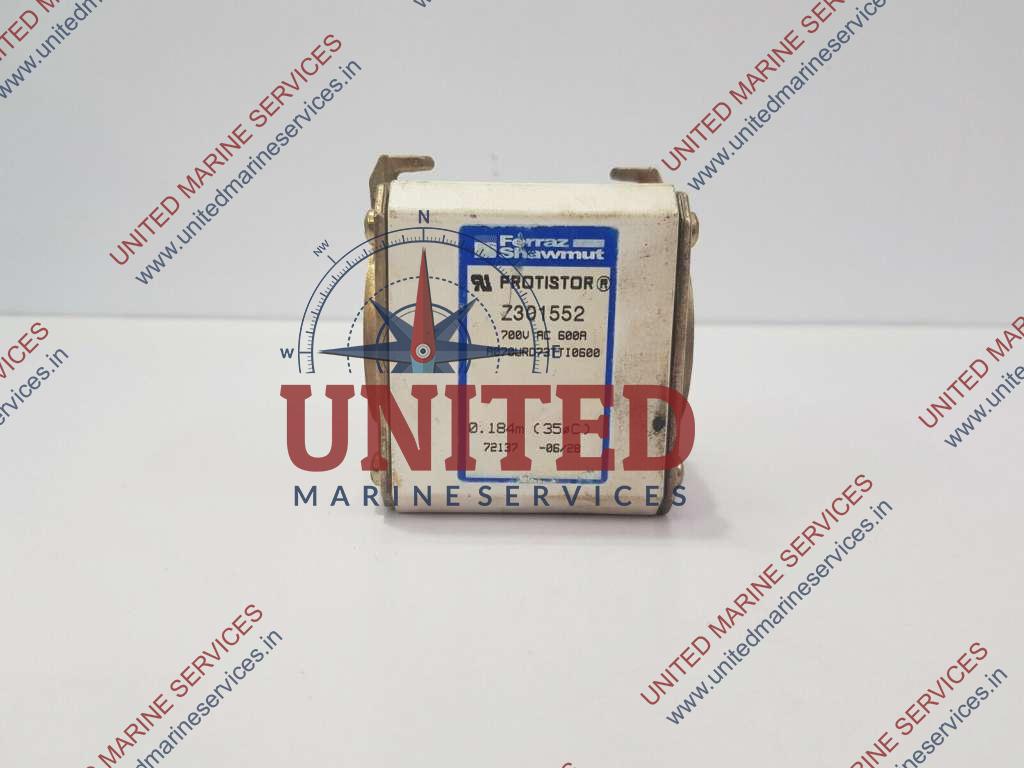 FERRAZ SHAWMUT PROTISTOR MAIN SCR FUSE 600A 700V Z301552 | United ...