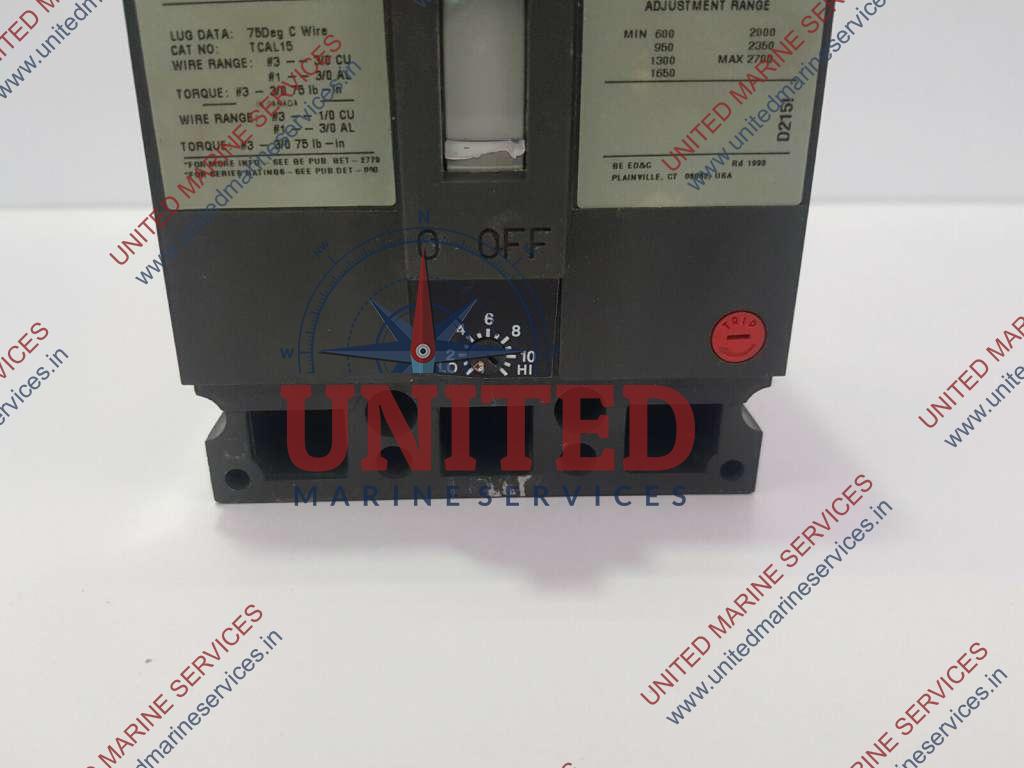 GE MAG-BREAK CIRCUIT BREAKER TEC36150 3 POLES 150 AMP 600 VAC | United ...