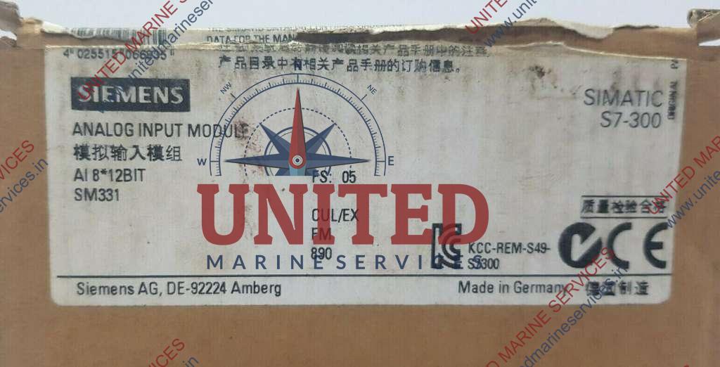 SIEMENS SIMATIC S7 331 ANALOG INPUT MODULE 6ES7 331-7KF02-0AB0 | United ...