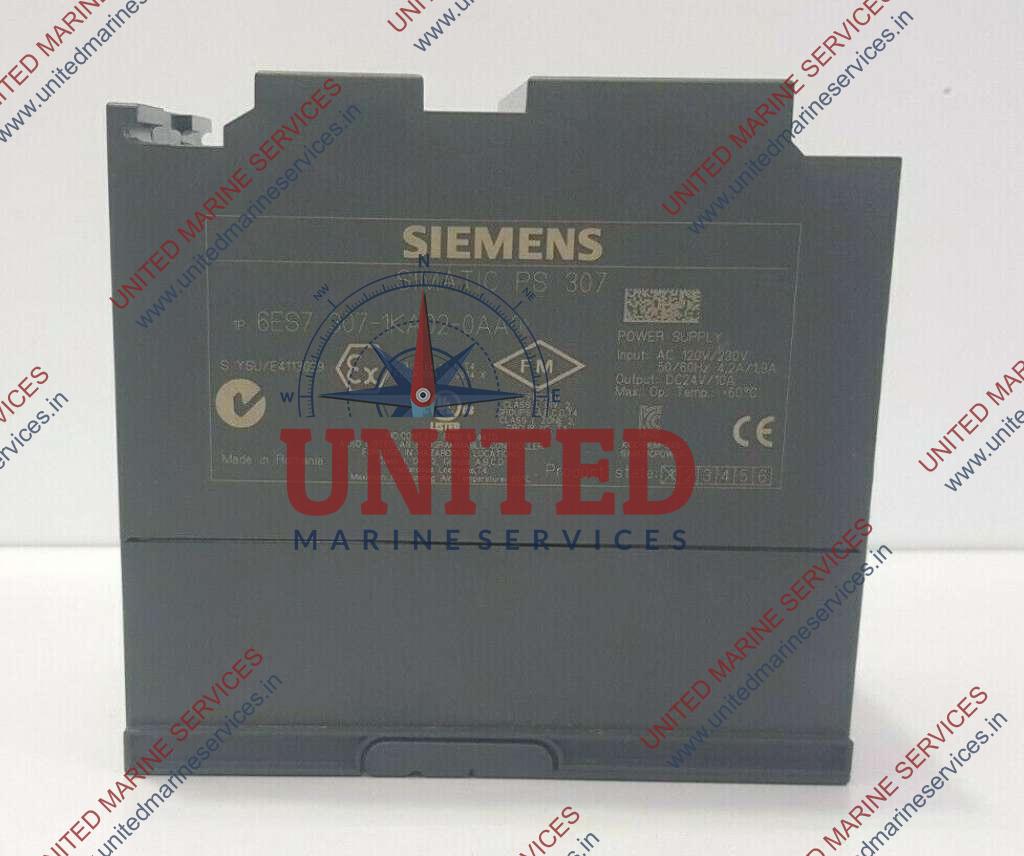 SIEMENS REGULATED POWER SUPPLY SIMATIC PS 307 6ES7 307-1KA02-0AA0 ...